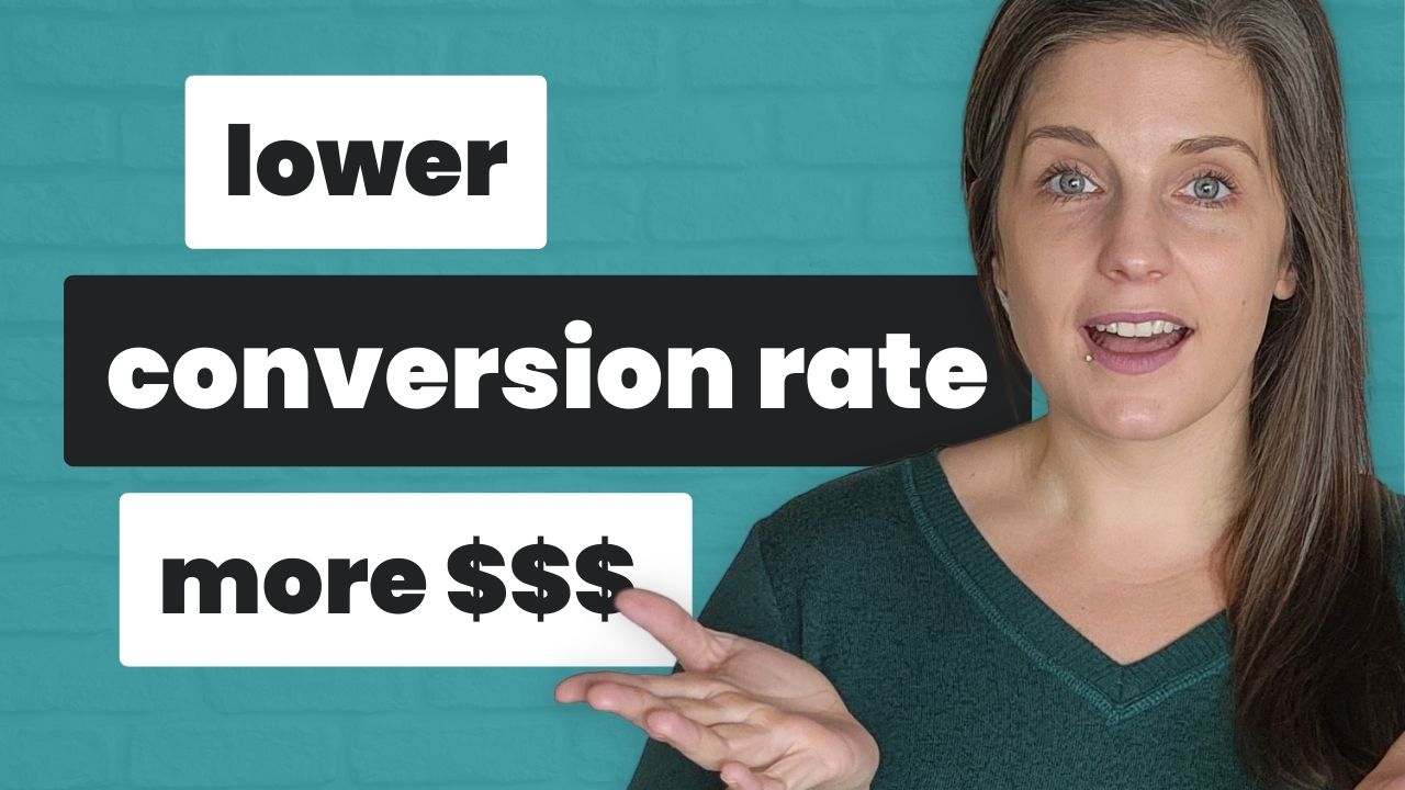 The time a lower conversion rate brought in more sales (wait, what ...