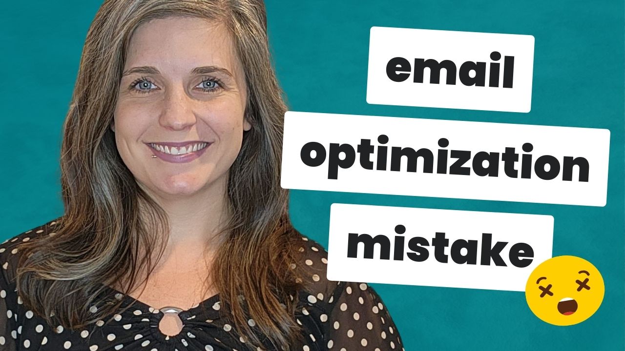 When optimizing your emails, don't start with what's inside the email ...